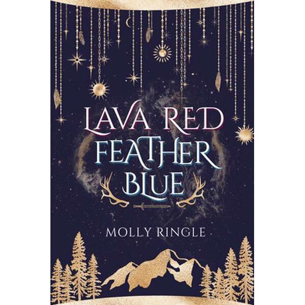 Lava Red Feather Blue de Molly Ringle - eMAG.ro