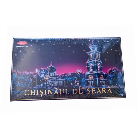 Cutie de bomboane Bucuria, Chisinaul de seara - 300 gr - eMAG.ro