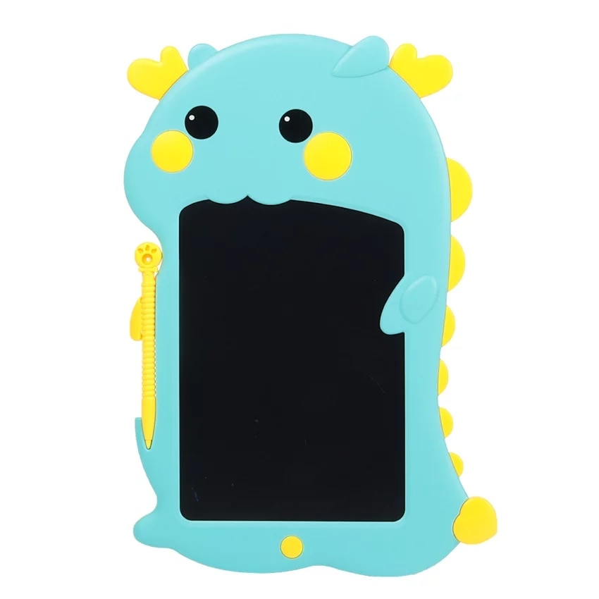 Tableta grafica LCD Dinozaur pentru notite si desene cu stergere ...