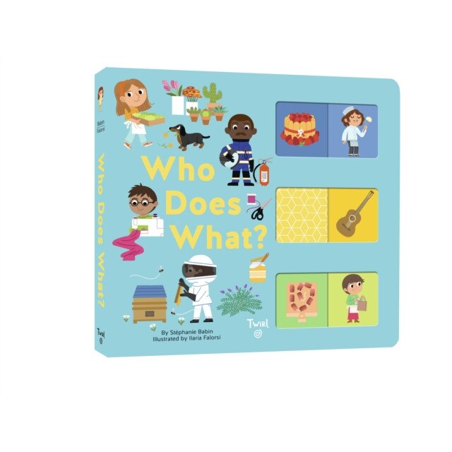 Who Does What?: A Slide-And-Learn Book de Stephanie Babin - eMAG.ro