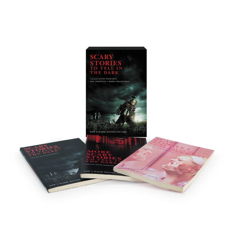 Scary Stories 3-Book Box Set Movie Tie-in Edition de Alvin Schwartz ...
