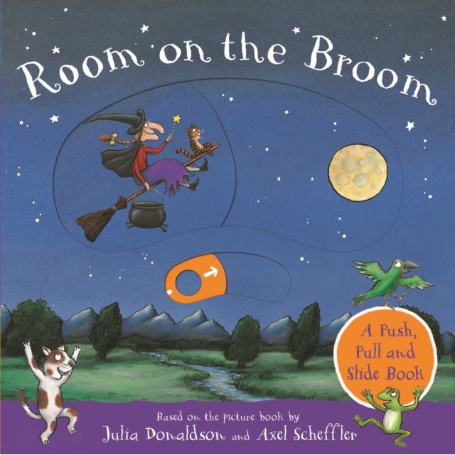 Room on the Broom: A Push, Pull and Slide Book de Julia Donaldson - eMAG.ro