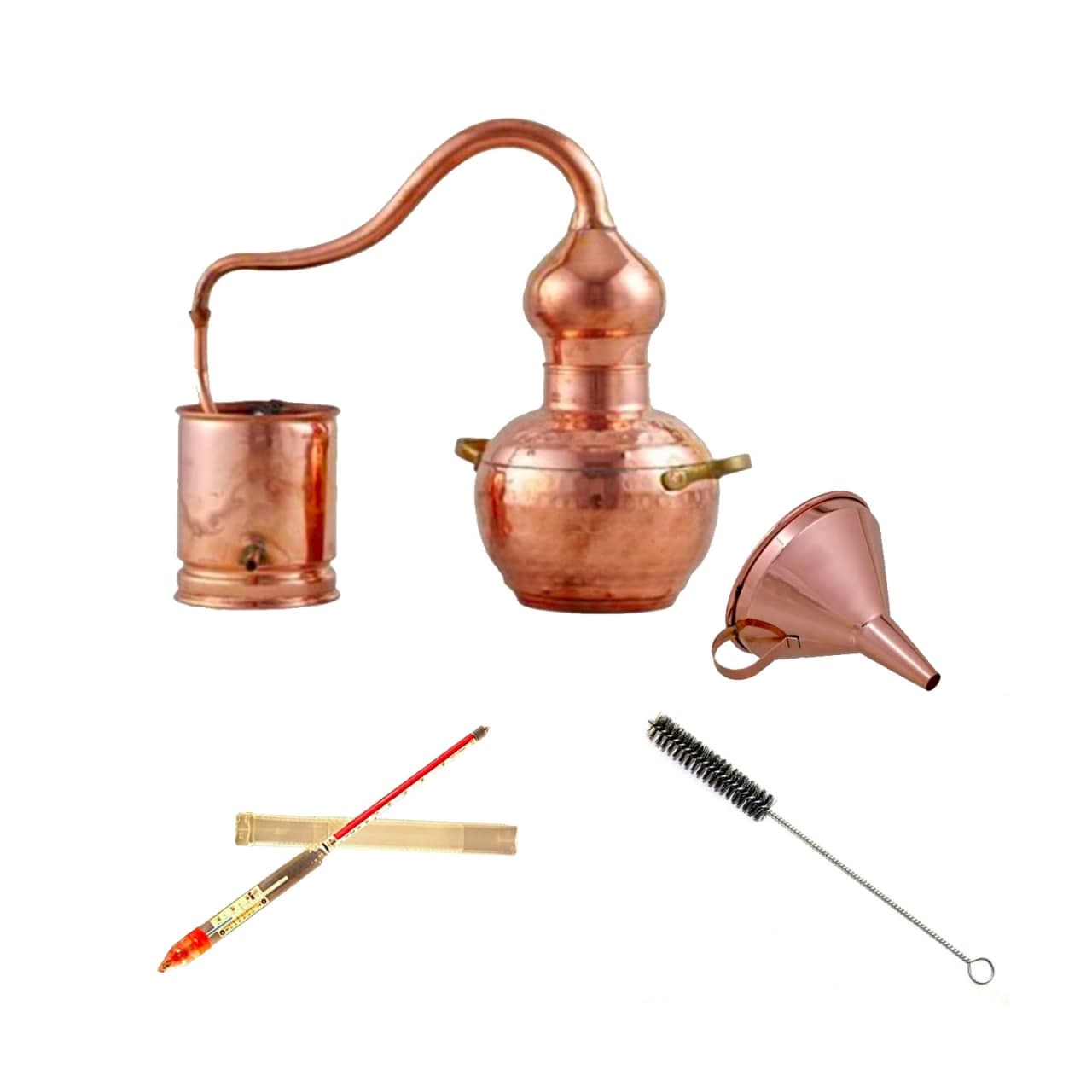 Set distilare - Distilare Alembic 2L cupru - eMAG.ro