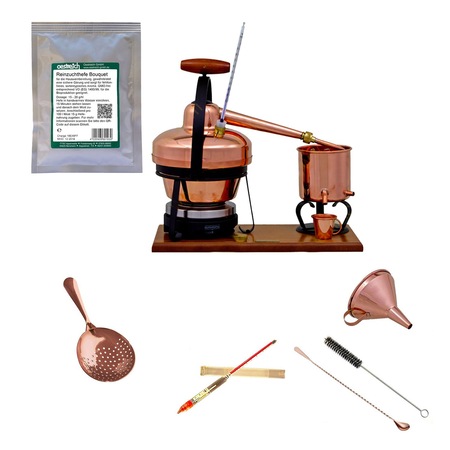 Set distilare - Distilare premium 1,25L cu drojdie pura - eMAG.ro