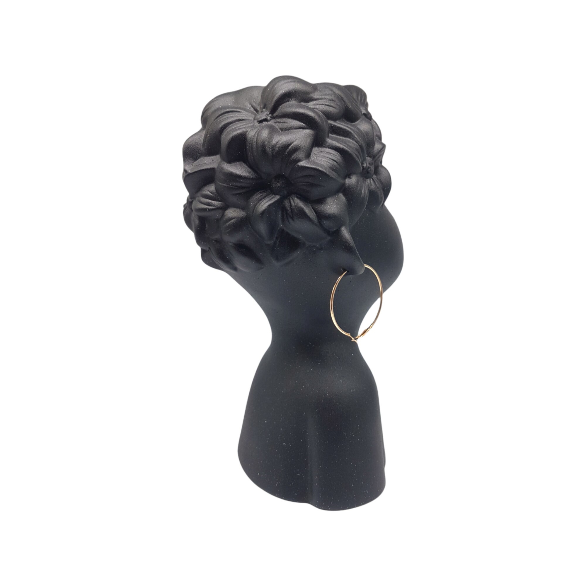 Vaza decorativa, Didy, forma de cap, din ceramica, 30 cm - eMAG.ro