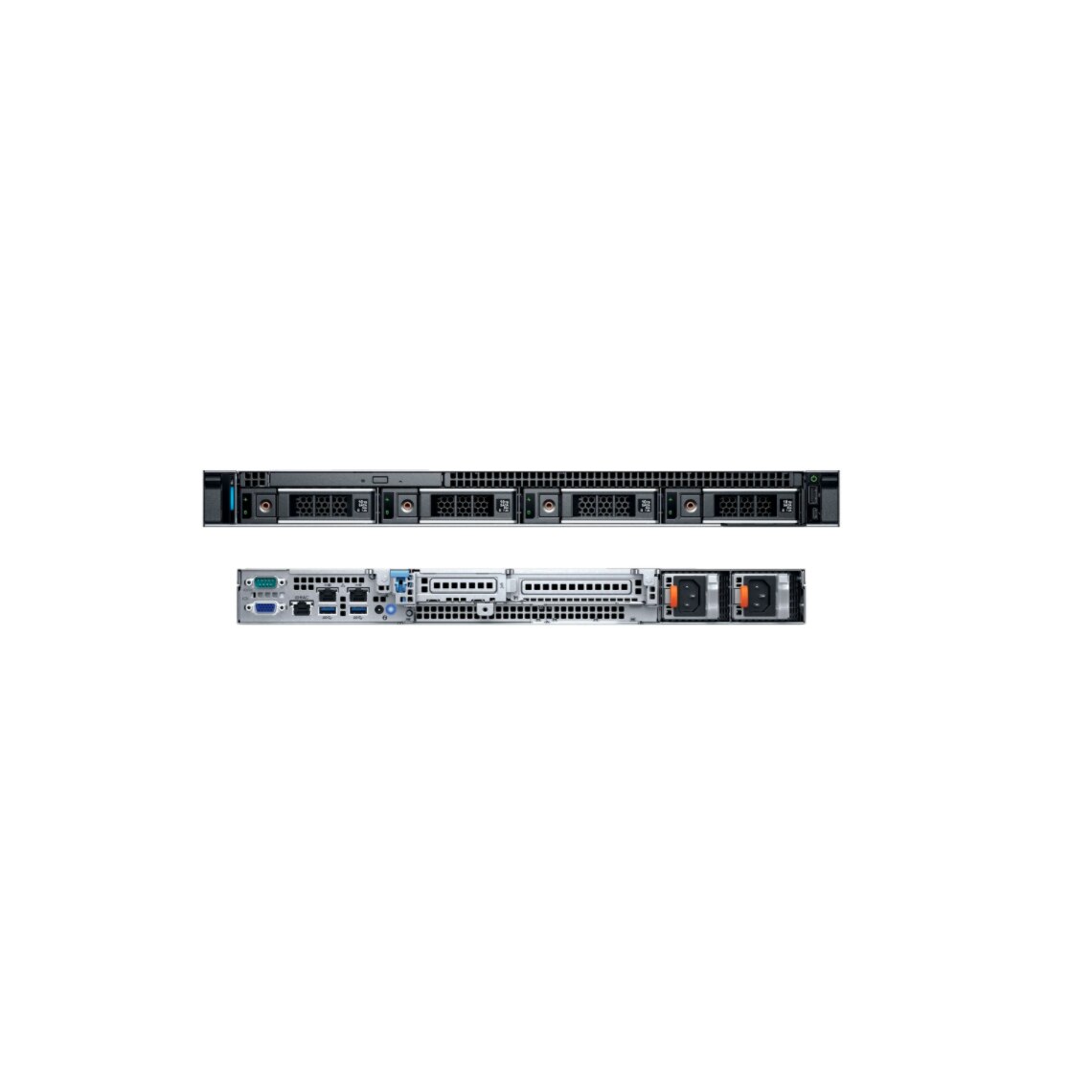 Server Dell PowerEdge R340 Rack 1U Intel Xeon E-2244G, 4C / 8T, 3.8 GHz ...