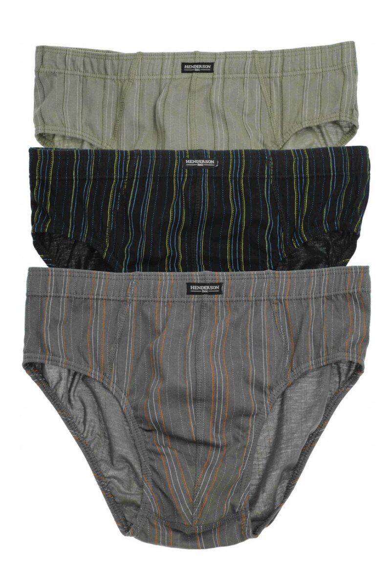 Set 3 perechi chiloti barbati Henderson,Bumbac, Multicolor, M - eMAG.ro