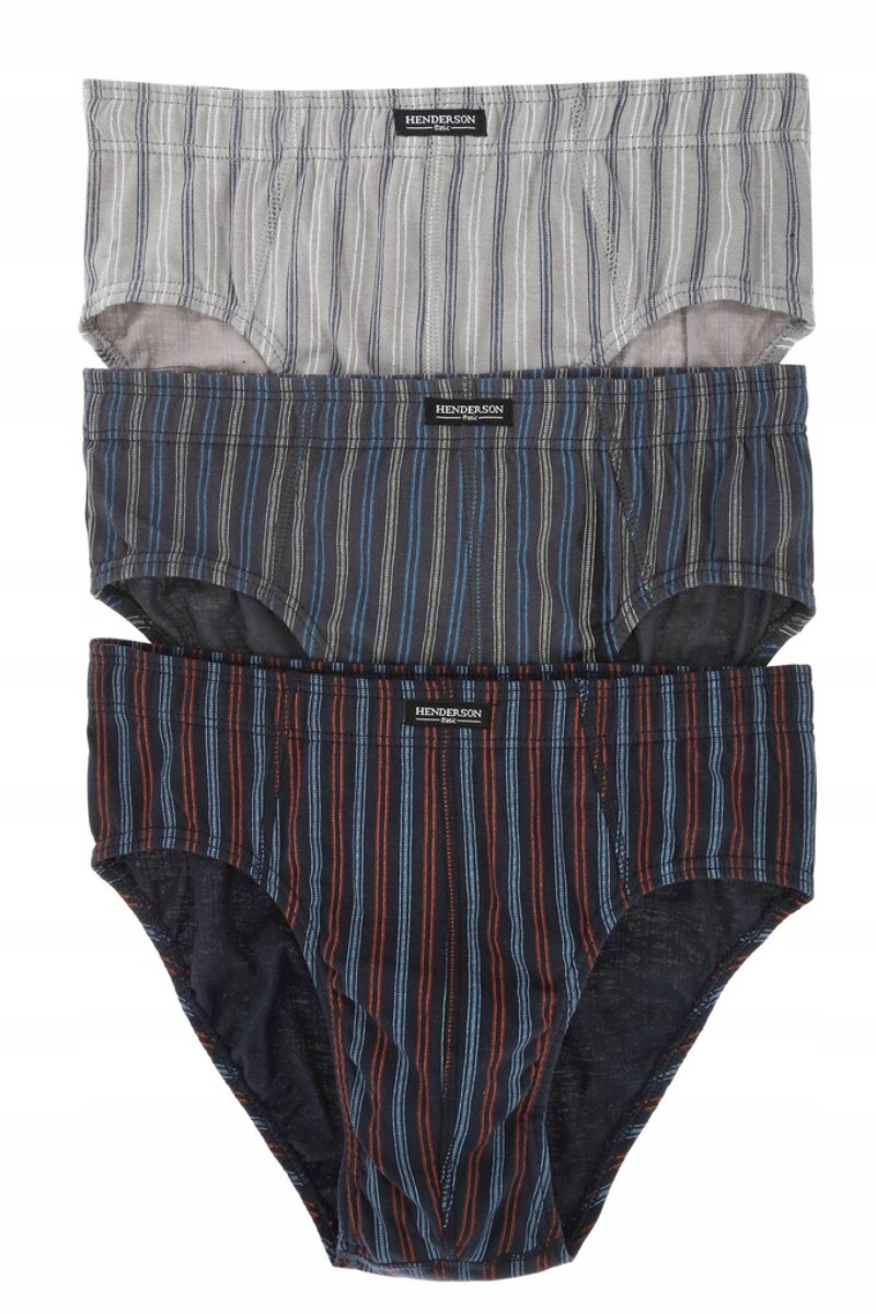 Set 3 perechi chiloti barbati Henderson, Bumbac, Multicolor, XXL - eMAG.ro