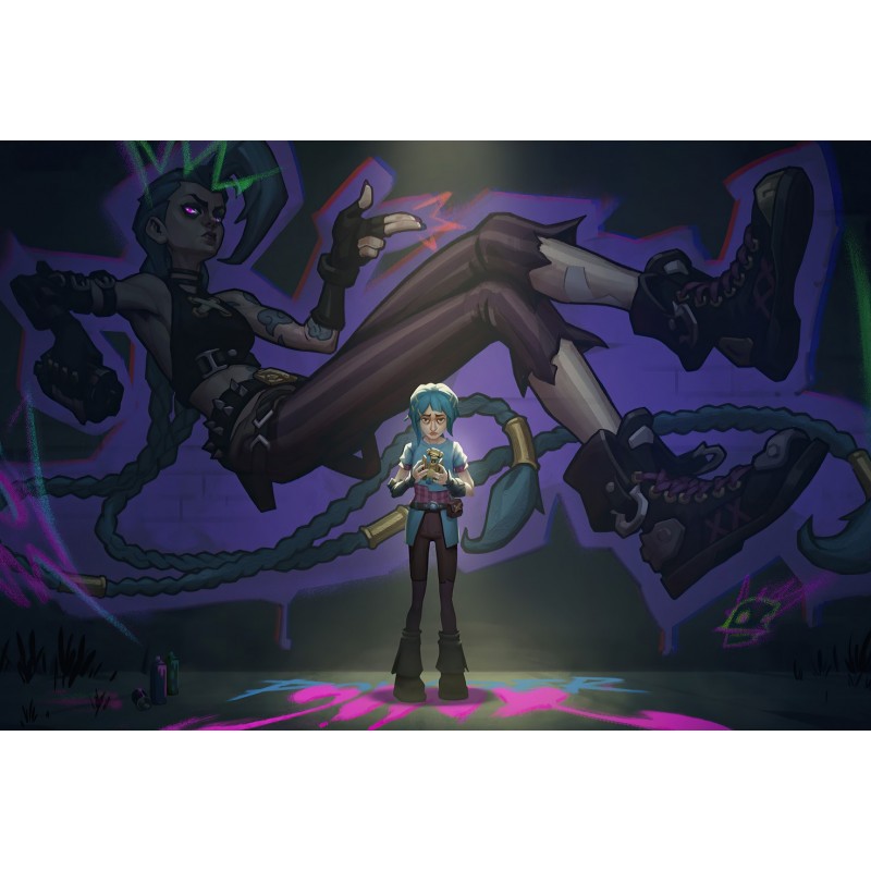 Картина Arcane Powder Canvas, 80x50cm, многоцветна - eMAG.bg