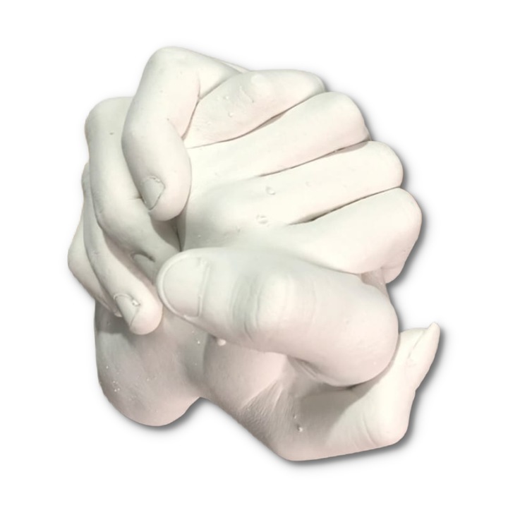 Kit mulaj maini cuplu - keep in touch, cu suport de lemn in forma de ...