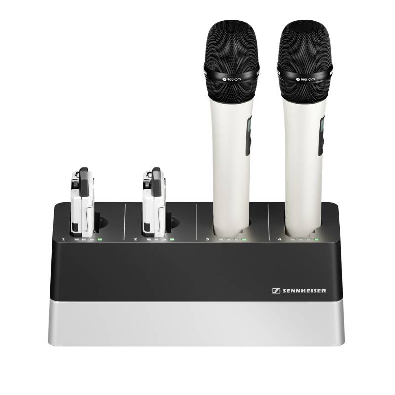 Incarcator wireless Sennheiser CHG-4N pentru microfon si transmitator ...