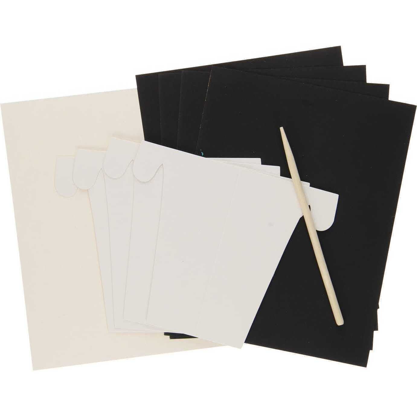 Set fise razuibile Holographic Scratch Art, Grafix, Sclipici - eMAG.ro