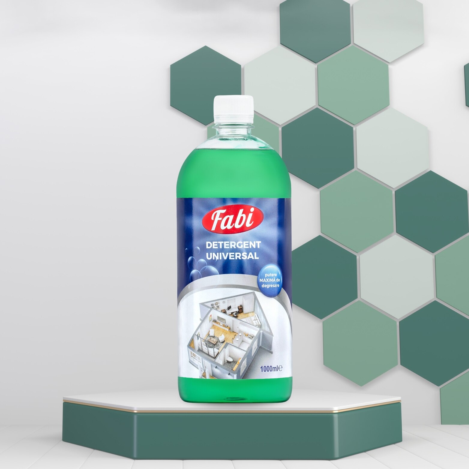 Detergent universal, Fabi, 1L, pentru toata casa - eMAG.ro