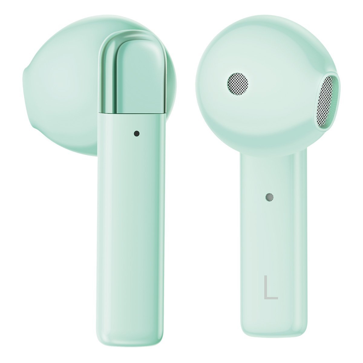 Casti wireless Baseus Encok W2, Bluetooth 5.0 (Verde Mint) - eMAG.ro