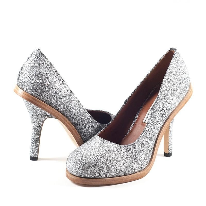 Pantofi dama din piele cu toc Other Story, alb, 36 - eMAG.ro