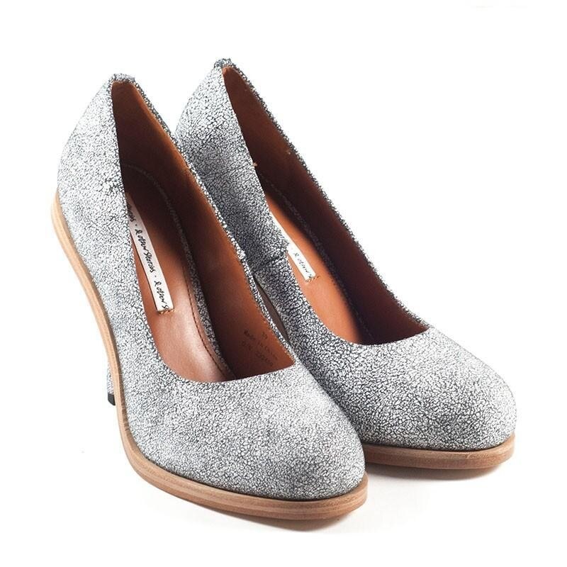 Pantofi dama din piele cu toc Other Story, alb, 36 - eMAG.ro