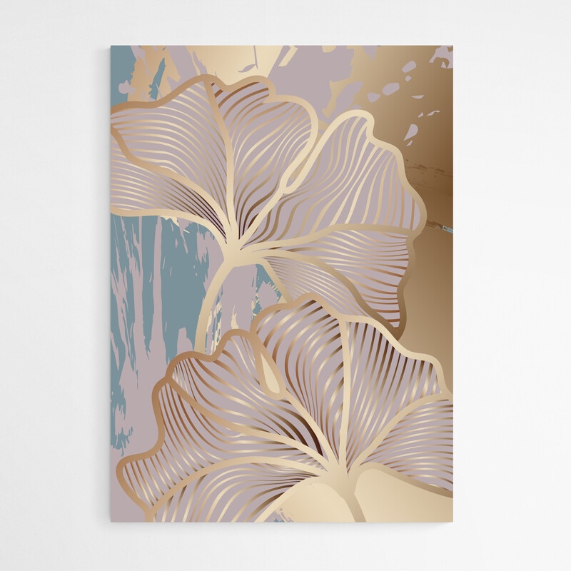 Set 4 tablouri, Intaglio, Stil Abstracte, fara rama, print pe hartie ...