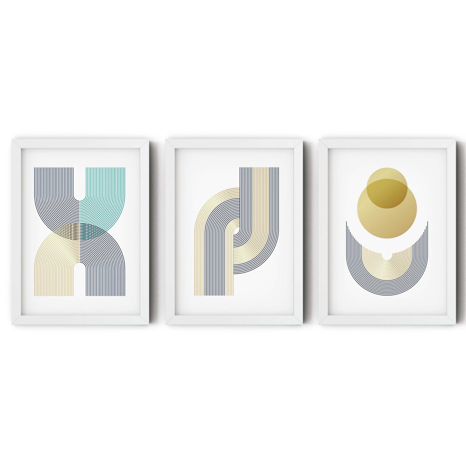 Set 3 tablouri, Intaglio, Abstracte. color, print pe hartie foto Fine ...