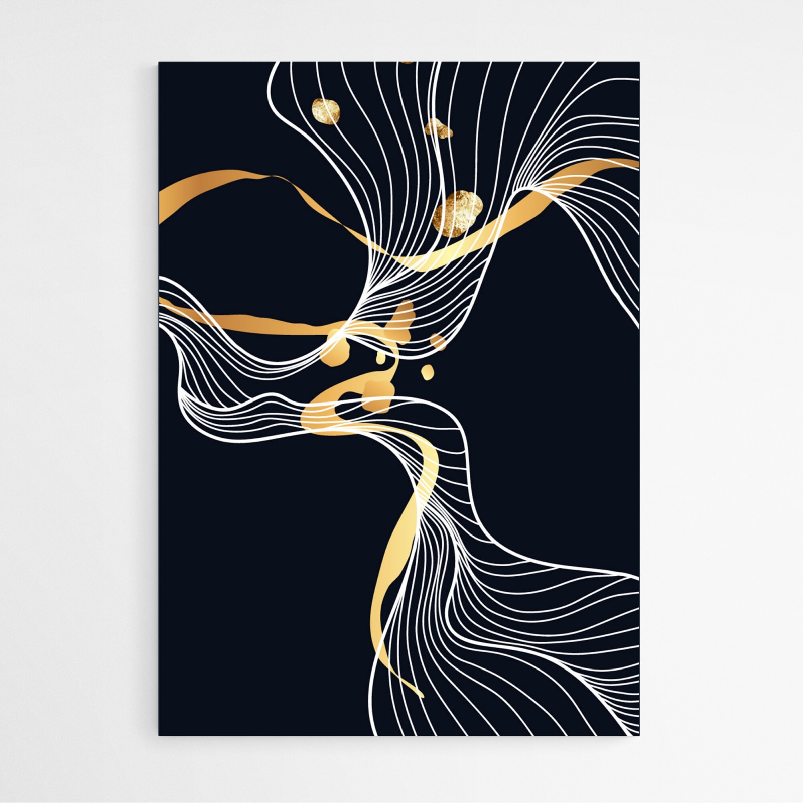 Set 3 tablouri, Intaglio, Stil Abstracte, fara rama, print pe hartie ...