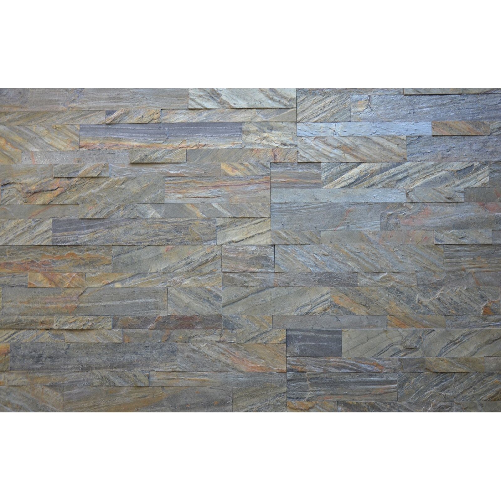 Panel 3D ardezie Roma Stones 15x60 cm, cu autoadeziv pe spate - eMAG.ro