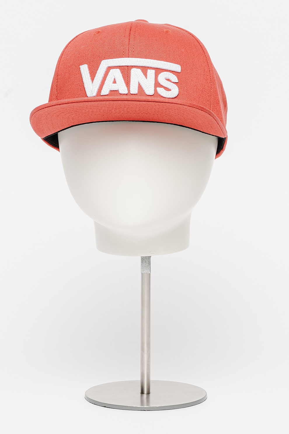 Vans, Sapca cu aplicatii cu broderie logo MN Drop, Rosu caramiziu - eMAG.ro