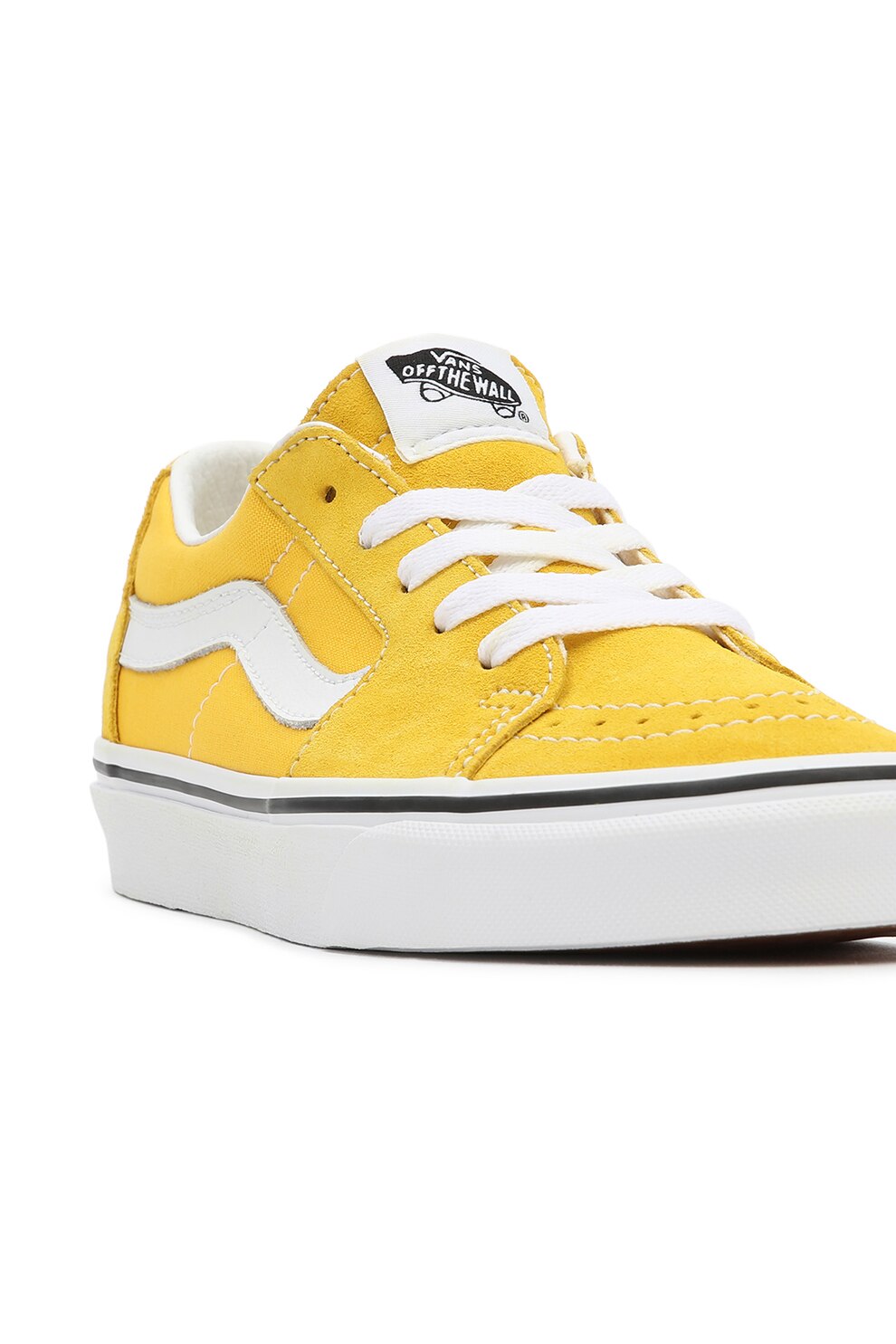Vans, Унисекс кецове SK8 с велур, Бял, Шафран, 5 - eMAG.bg