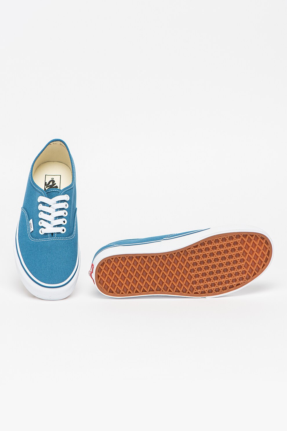 Vans, Унисекс текстилни кецове Authentic, Бензин синьо, 7 - eMAG.bg