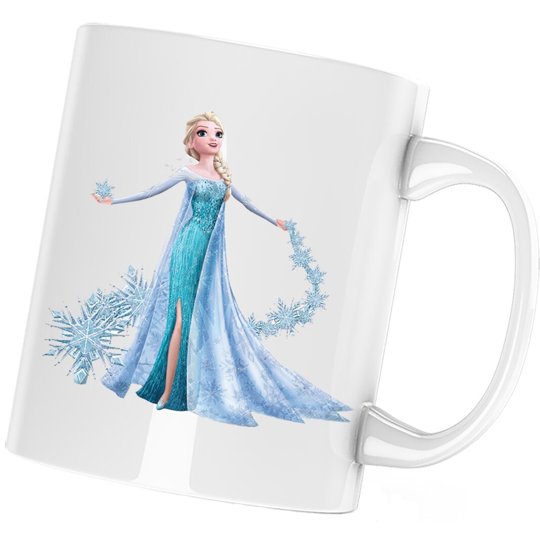 Cana Frozen Anna Elsa Snowflake Ice Castle Princesses Gheata, alba, 330 ...