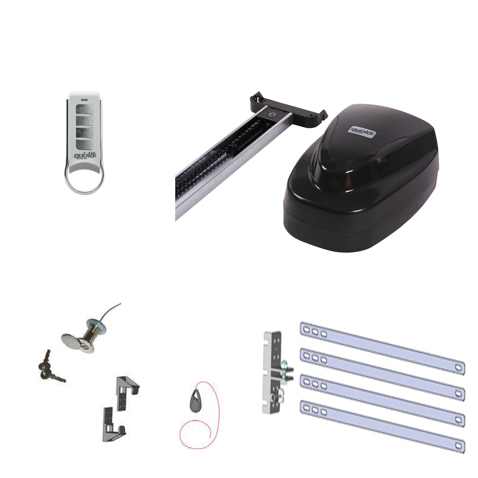 Kit automatizare porti garaj Quiko - SYNCRO, maxim 4500 mm latime x ...