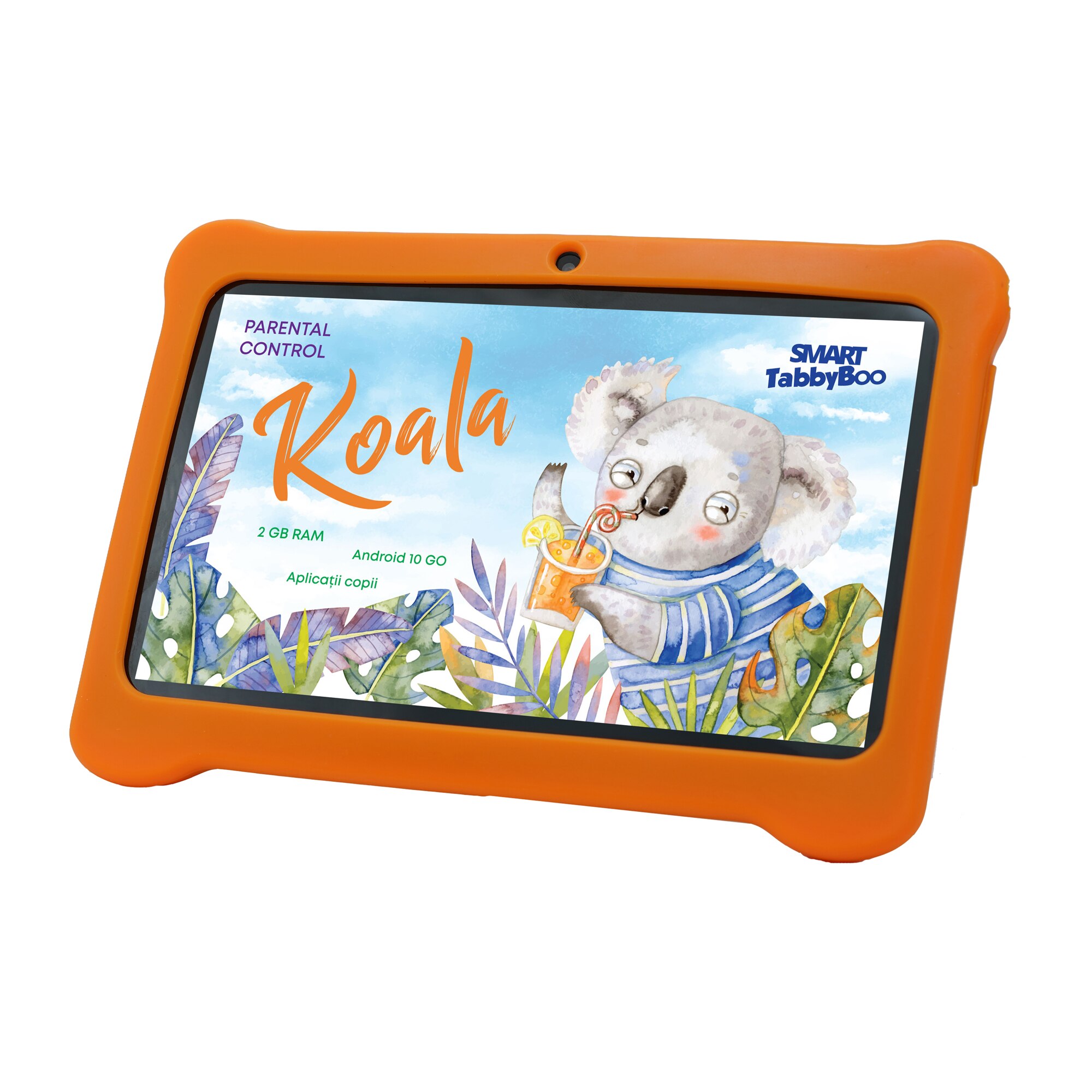Детски таблет SMART TabbyBoo Koala (2022) 2GB RAM, Android 10 GoFast ...