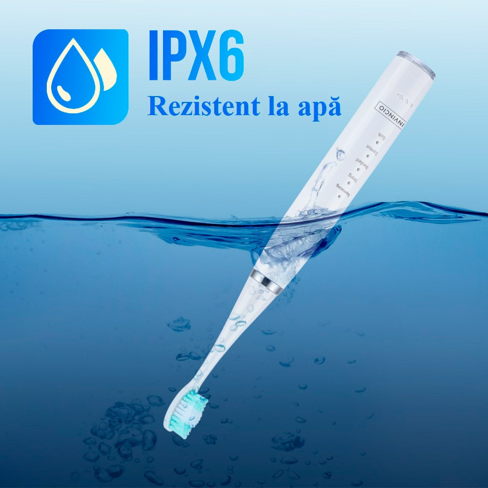 Set curatare dentara si cu periuta electrica Invincio, 31000 vibratii ...