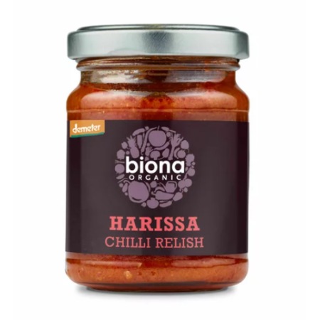 Sos chilli Harissa, BIO, 125ml, Biona - eMAG.ro