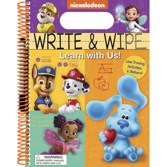 Nickelodeon: Write and Wipe: Learn with Us! de Editors of Studio Fun ...