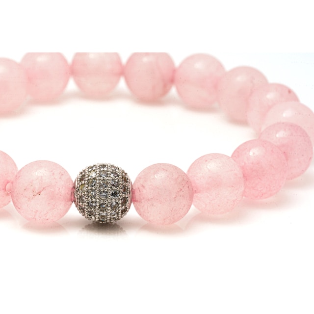 Bratara de Cuart roz 10mm - eMAG.ro