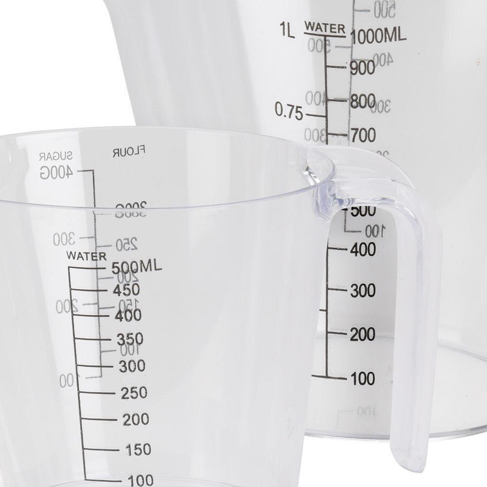 Set 2 cani gradate Excellent Houseware, Plastic, 16x11cm, 0.5l/1l ...