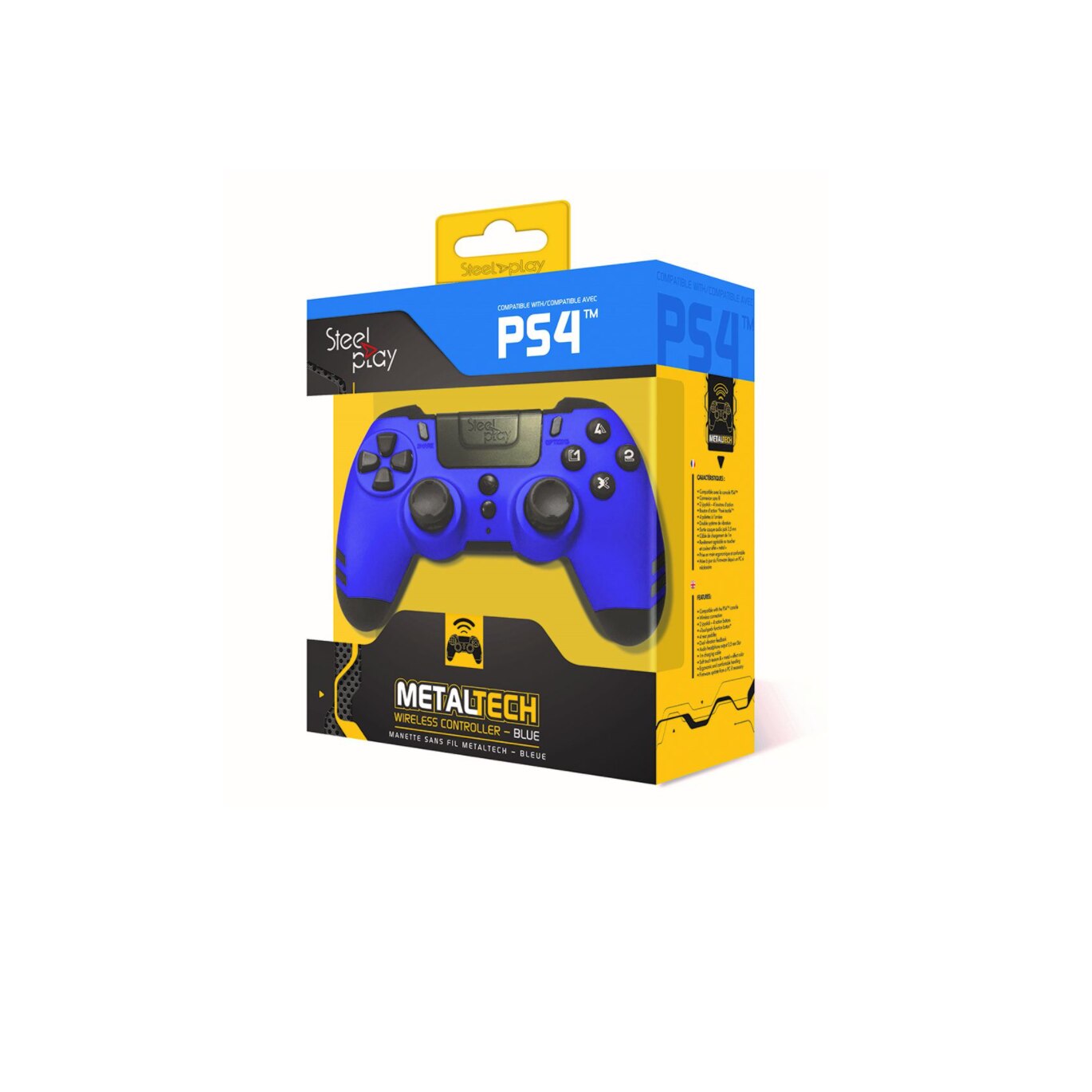 Controller Wireless STEELPLAY, Metaltech compatibil cu Playstation 4 ...