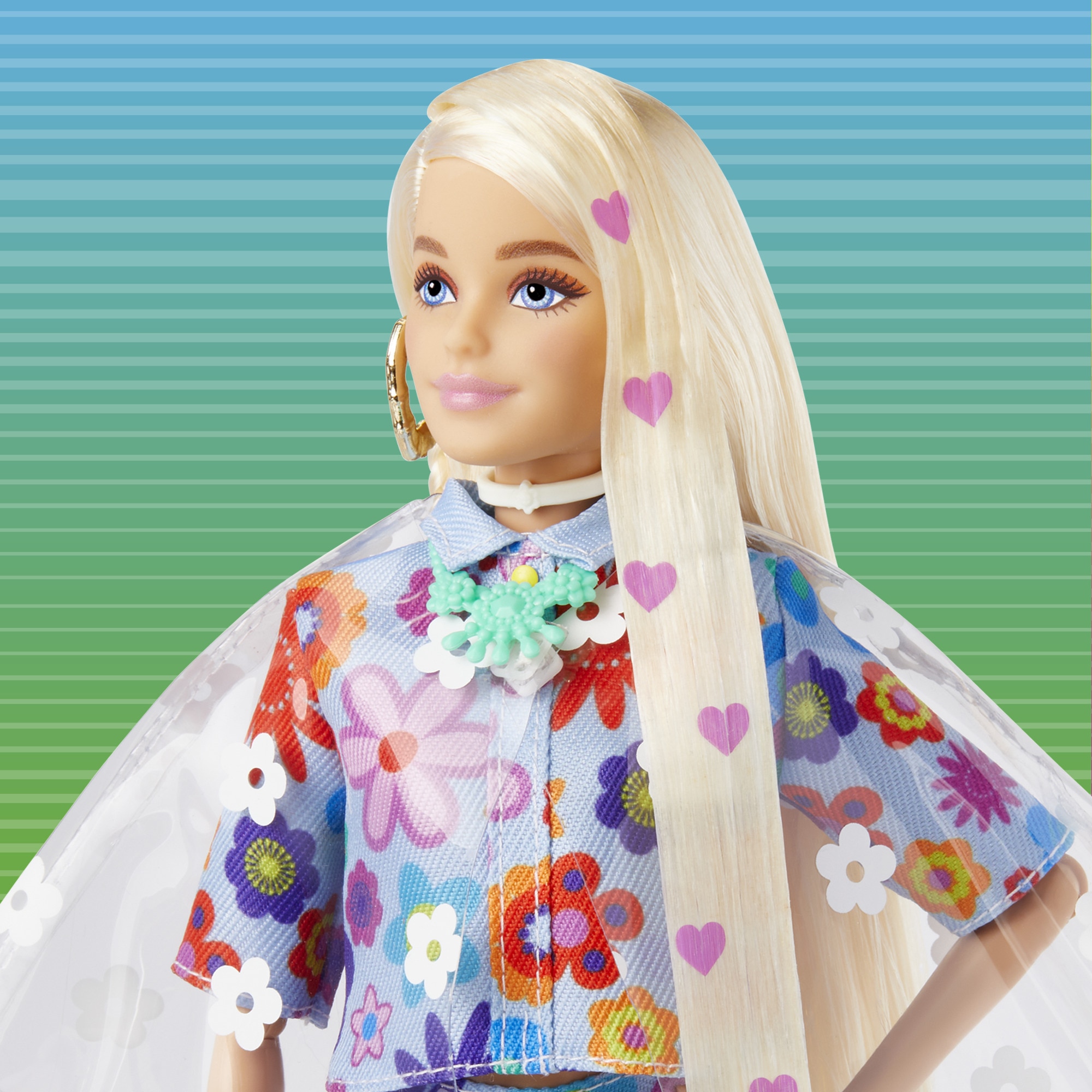Barbie Extra Style - Flower Power baba - eMAG.hu