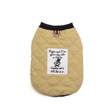 Geaca catei bej buldogi, 2XL 45 cm lungime - eMAG.ro