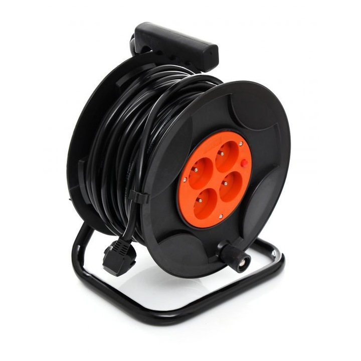 Rola cablu prelungitor 25m, KD4017 - eMAG.ro