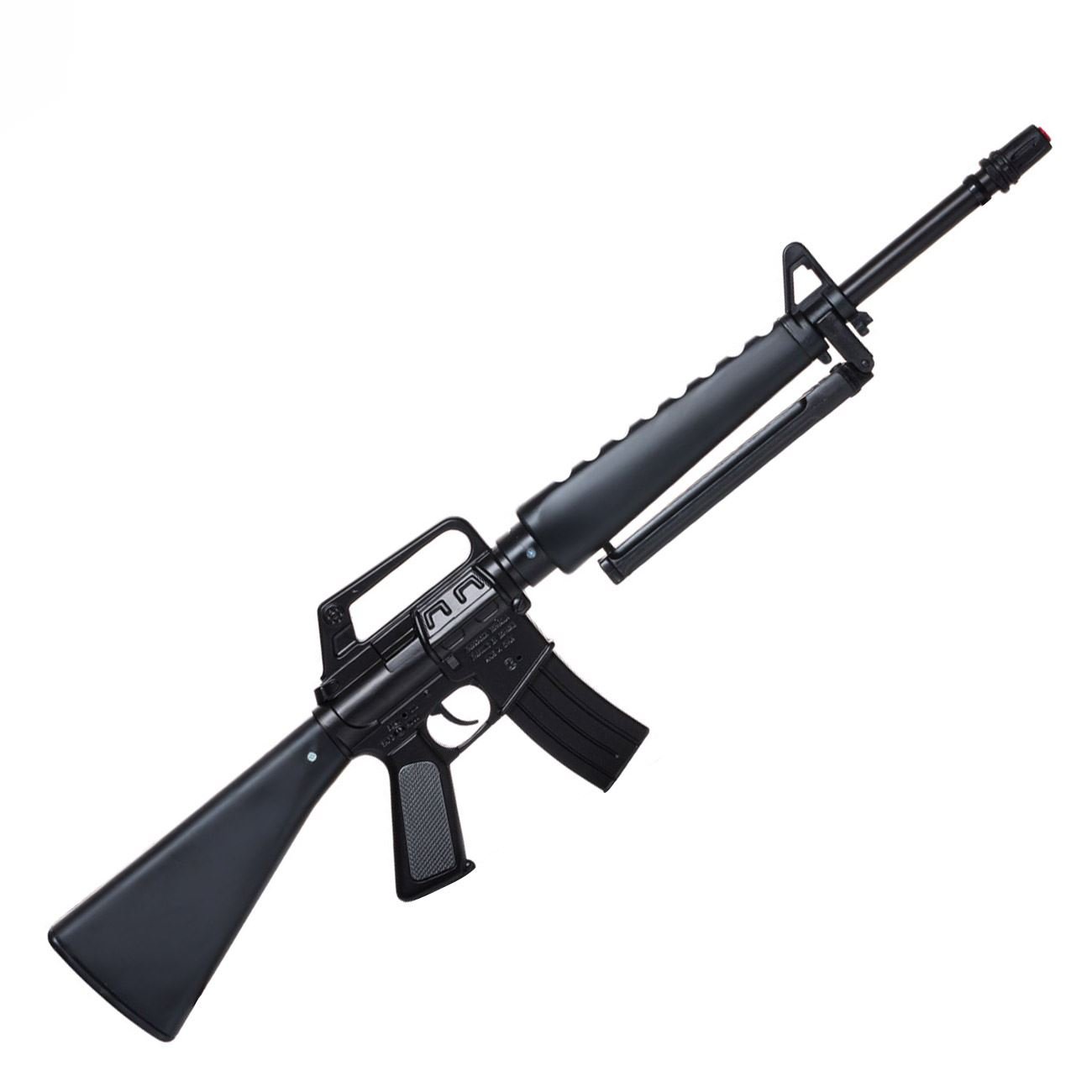 Mitraliera realistica, model cu 8 gloante, 72.5x3x18 cm, negru - eMAG.ro