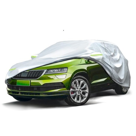 Husa auto exterioara, impermeabila, 3 straturi, cu buzunare oglinzi ...