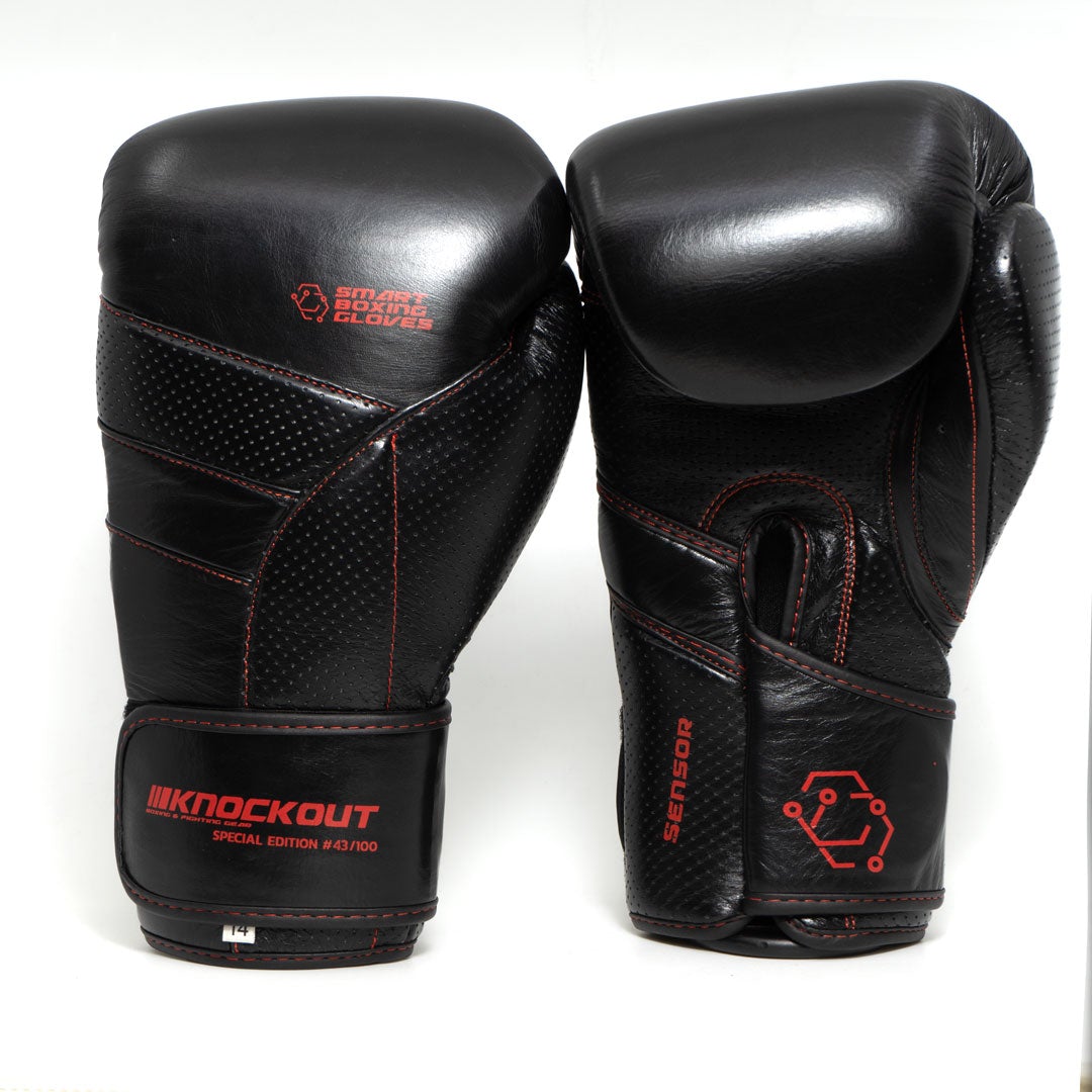 Manusi Box Inteligente - SMART BOXING GLOVES - 14OZ - eMAG.ro