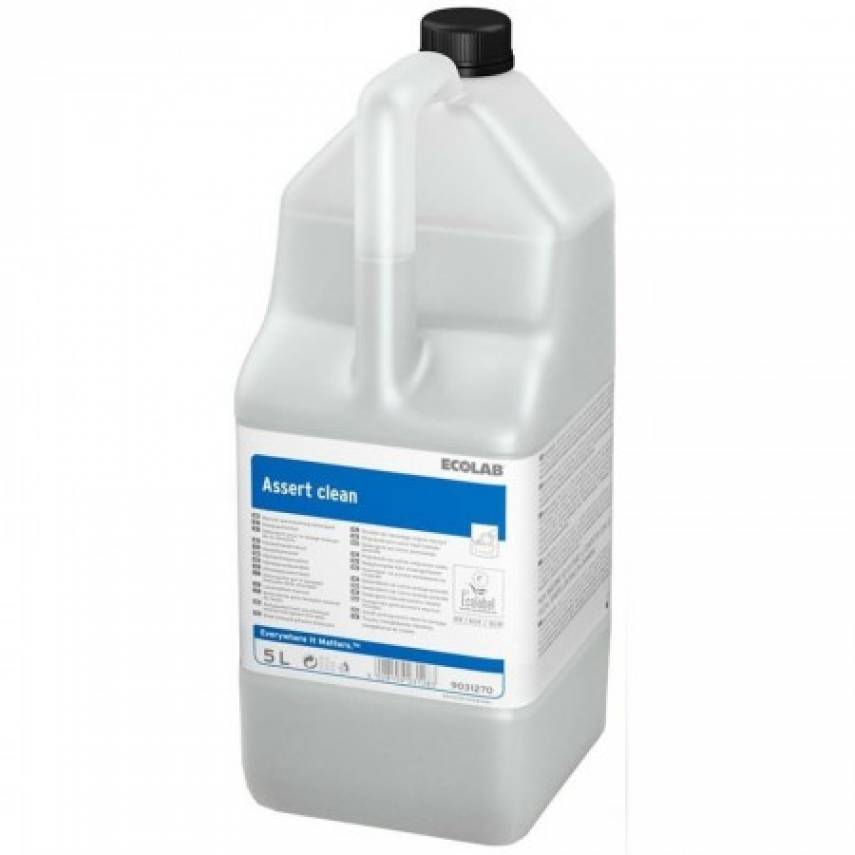 Detergent manual pentru vesela fara parfum, Ecolab Assert Clean, 5 ...