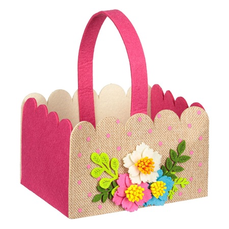 Cosulet decorativ de Paste, 18x14 cm, multicolor - eMAG.ro