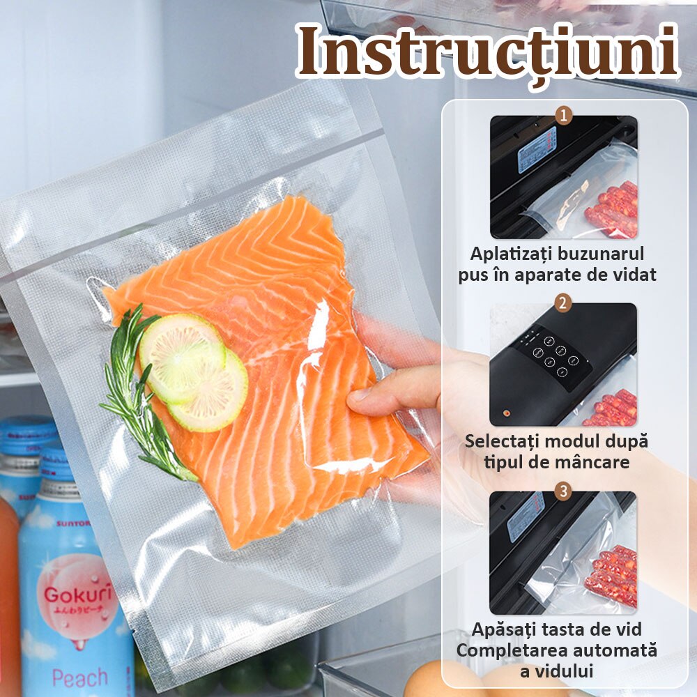 Aparat de vidat, Eficienta energetica de 120 W, Multifunctional, 10 ...