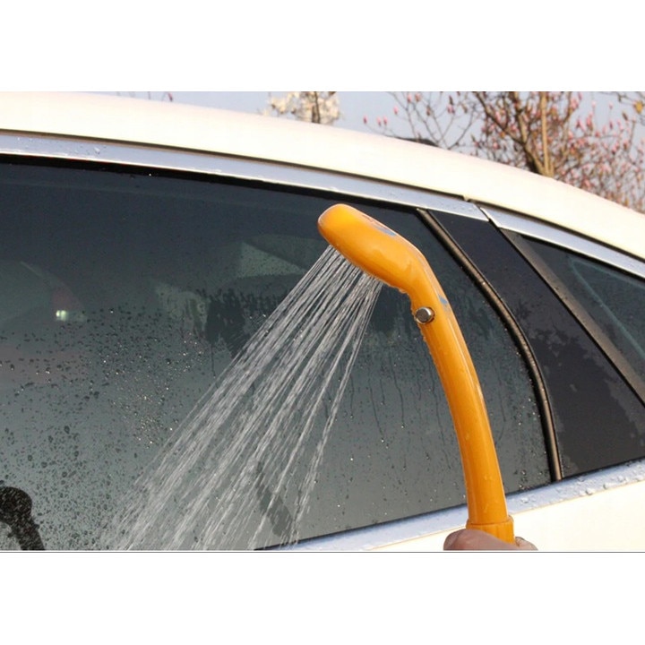 Set dus auto portabil pentru camping, Zola®, electric, 7 m, 12 V - eMAG.ro