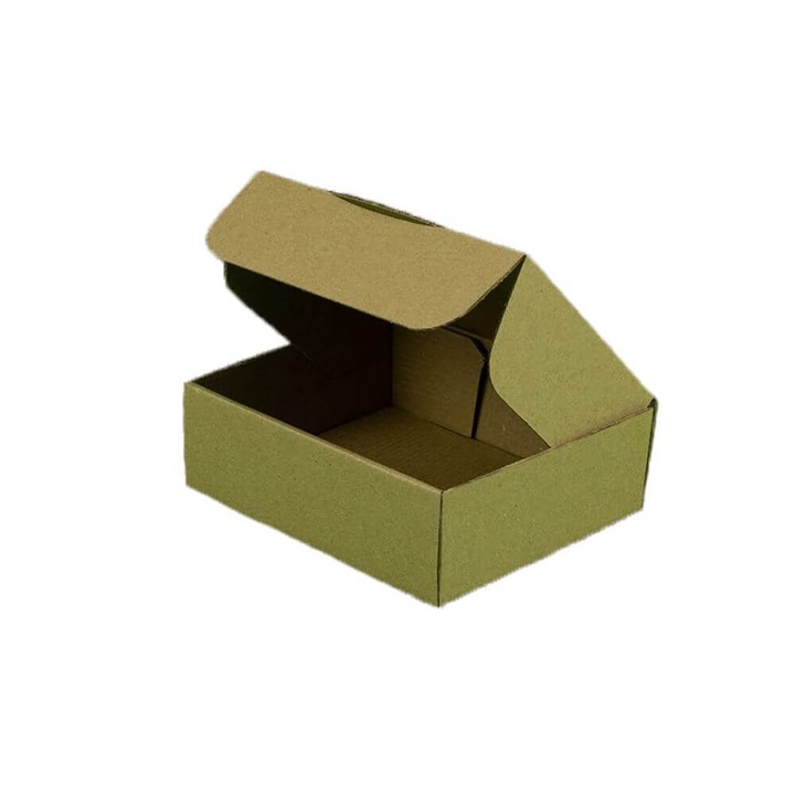 Set 100 Megacart Self Forming Boxes, Natur, 100x100x30 mm, karton - eMAG.hu