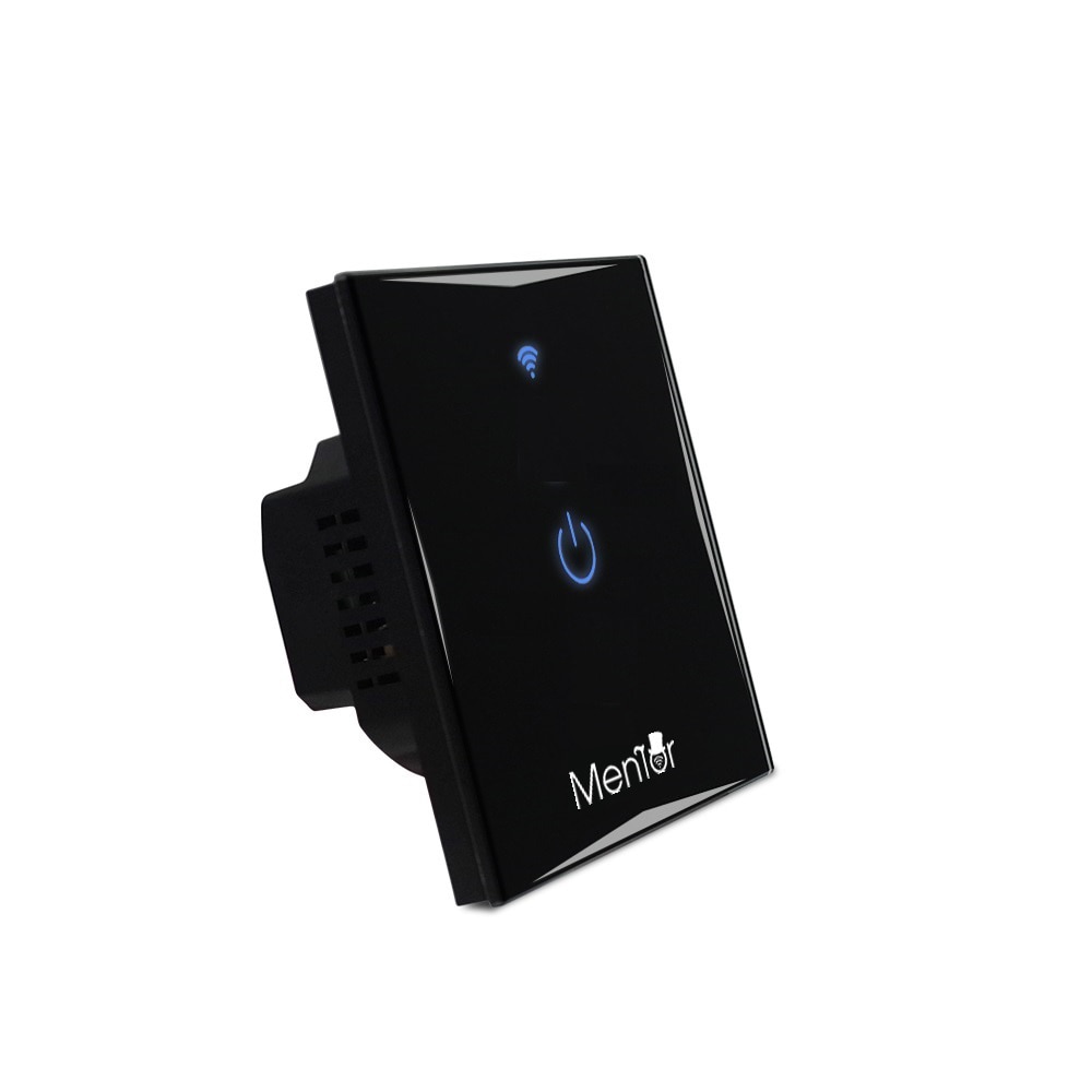 Intrerupator inteligent wireless Mentor ES004 WiFi, 10A, 600W, simplu ...