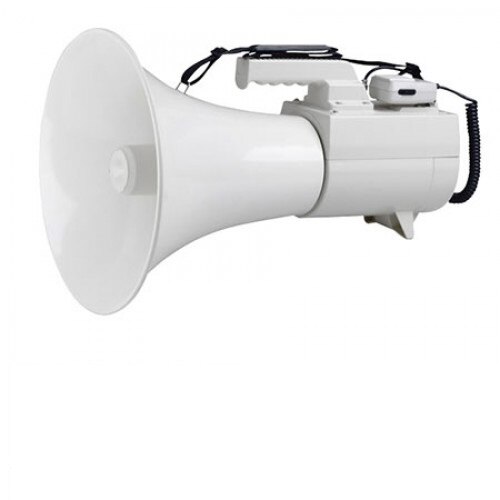 Megafon profesional 45W cu USB, SD si sirena - eMAG.ro