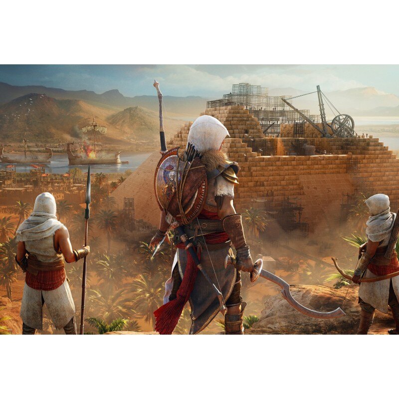 Poster Assassins Creed Origin Squad 61x90cm Multicolor Emag Ro